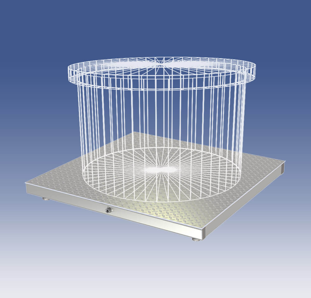 Stainless Steel Platform Scale for Tanks & Drums